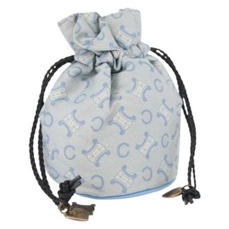 Celine Pochette Pre-owned - Femme - Pre-owned - Bleu - Taille: ONE Size