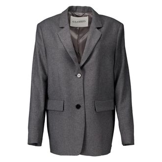 Closed Femme, Vestes, Gris, Taille: 40 FR Blazers Gris Foncé