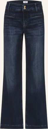 Cambio Cambio Flared Jeans Tessa Mit Nieten blau