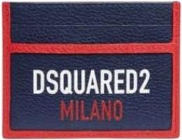 Dsquared2 Homme, Accessoires, Bleu, Taille: ONE Size Porte-cartes Tricolore
