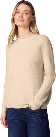 Street One Damen Pullover mit Knopfdetail