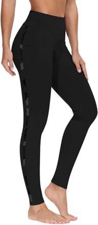 Generic Legging de sport pour femme - Opaque - Pantalon de yoga - Taille haute - Pantalon de sport - Pantalon de fitness - Push Up - Legging de yoga - Stretch