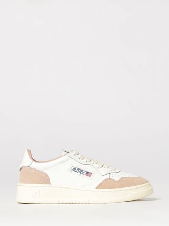 Autry Baskets Medalist Low en cuir bicolore avec bout perfor&eacute;