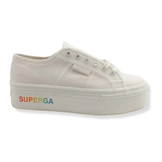 Superga 2790 Platform - - Shoes - Damen - Wei&szlig; - 35 1/2 EU