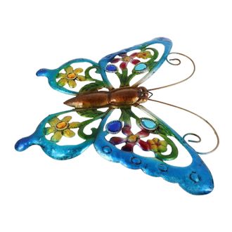 UPKOCH Schmetterlings-wanddeko Aus Eisen Schmetterlings-wandschmuck -h&auml;ngeornament Gartendekoration anh&auml;nger F&uuml;r Zuhause Garten Und B&uuml;ro