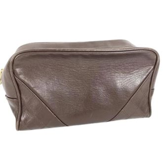 Chanel Pre-owned Vintage Clutch Bag - - Pre-owned - Damen - Braun - ONE SIZE