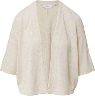 Comma Cardigan T-Shirt Kurzer Strickcardigan aus Viskosemix mit Fledermaus&auml;rmeln