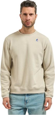 K-Way Homme, Sweatshirts et sweats &agrave; capuche, Beige, Taille: M Pull K-Way