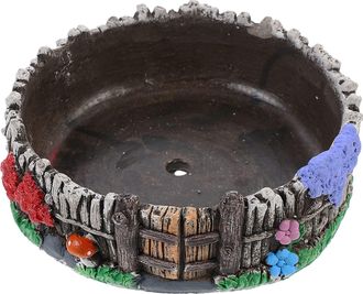 Garneck Blumentopf Für Garten Sukkulenten Pflanzenbehälter Zement Blumenbehälter Pflanzen Blumenbehälter Garten Dekoration Topf Pflanztopf