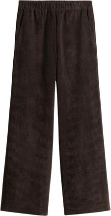 OPUS Mileni Cord-Hose mit weitem Bein - - Trousers - Damen - Braun - L