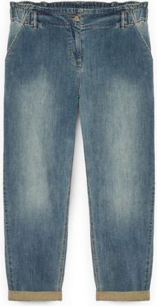 Fiorella Rubino Femme, Jeans, Bleu, Taille: 44 FR Balloon Jeans