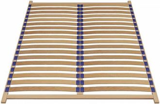 Topeshop Topeshop - soleo - Sommier flexible - 160x200 - Lattes en bois - Sommier à lattes