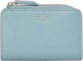 Emporio Armani Grained Leather Wallet - - Accessories - unisex - Blau - ONE SIZE