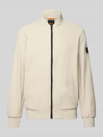 Boss Orange by Hugo Boss Regular Fit Sweatjacke aus reiner Baumwolle Modell LISIMBA
