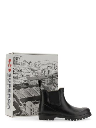 Superga Vulcanized Rubber Boot - Black