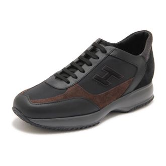 Hogan Homme, Chaussures, Noir, Taille: 45 EU Interactive H Flock N79