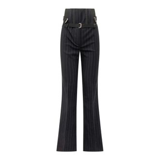 Pinko Pinko, Femme, Pantalons, Bleu, Taille: 36 FR Pantalon Piadina