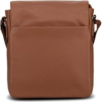 Jost sac &agrave; &eacute;paule bandouli&egrave;re pour ordinateur portable Tromsoe Crossover Cognac marron clair