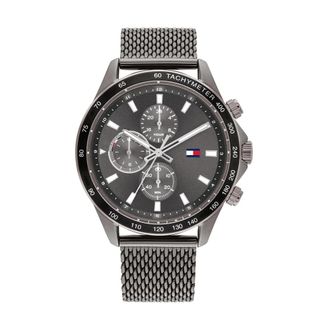 Tommy Hilfiger Chronograph Watch - - Accessories - Herren - Grau - ONE SIZE