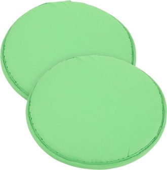 Yardwe Outdoor Camping Pad Seat 2 St&uuml;ck Rundes Sit Pad Weiches Outdoor Kissen F&uuml;r Picknick Und Camping Gr&uuml;n