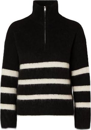 Selected Pullover Demi-Fermeture &eacute;clair Black XL Black XL