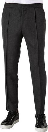 HUGO BOSS Herren Hose grau Schurwolle