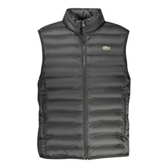 Lacoste Homme, Vestes, Noir, Taille: 2XL Gilet Thermique Sans Manches