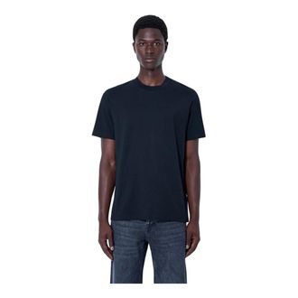 Jil Sander Baumwoll-Rundhals-T-Shirt - - Tops - Herren - Schwarzk - XL