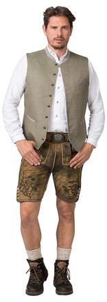 Stockerpoint Markus Herren Trachtenweste, Grün, 60