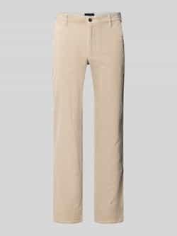 Christian Berg Straight Fit Stoffhose aus Baumwoll-Mix