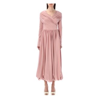Philosophy di Lorenzo Serafini Baumwollmischung Midikleid - - Dresses - Damen - Rosa - XS