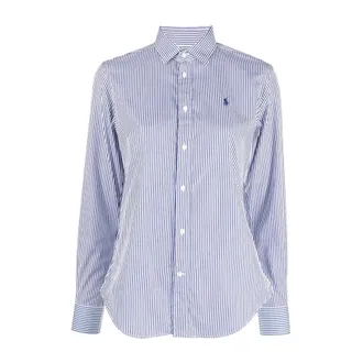 Polo Ralph Lauren Wei&szlig;es und Bordeauxhemd - - Blouses & Shirts - Damen - Blau - XS
