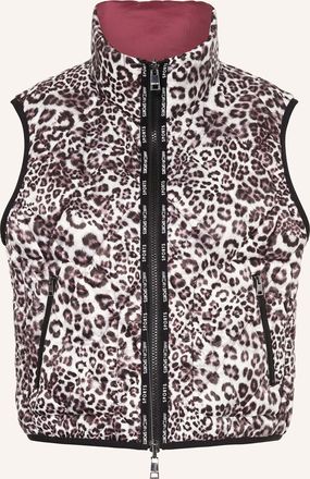 Marc Cain Steppweste Zum Wenden rot