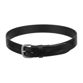 Alberto Luti Vintage Lederg&uuml;rtel - - Accessories - Herren - Schwarzk - 115 CM