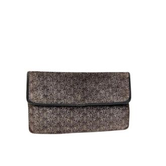 Bottega Veneta Pochette en laine Pre-owned - Femme - Pre-owned - Gris - Taille: ONE Size