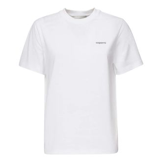 Coperni Logo Boxy T-Shirt - - Tops - Damen - Wei&szlig; - S