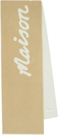 Maison Kitsun&eacute; T&uuml;cher & Schals - Maison Kitsune Scarfs Camel - Gr. unisize - in Beige - f&uuml;r Damen