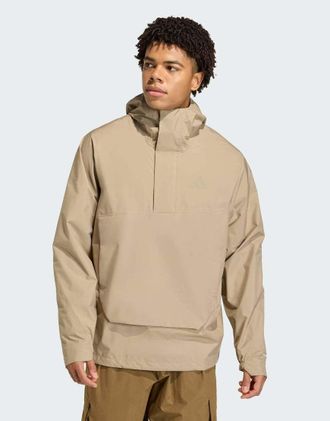 adidas Terrex Xploric 2.5 Climaproof - Anorak - Cargo d&eacute;lav&eacute;-Neutre