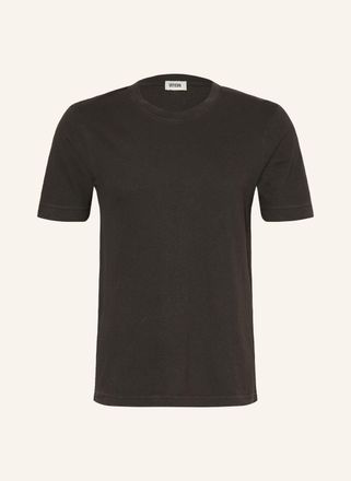 Drykorn Drykorn T-Shirt Raphael Mit Leinen braun