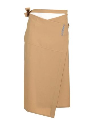 Marni Jupe Midi - Beige