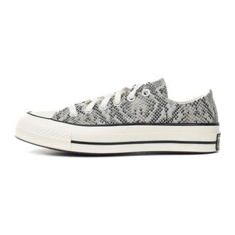 Converse Femme, Chaussures, Gris, Taille: 37 EU Baskets Imprim&eacute; Animal Bas