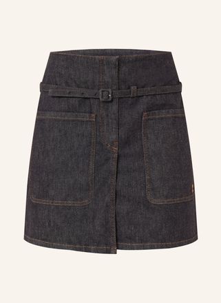 Courr&egrave;ges Jeansrock blau