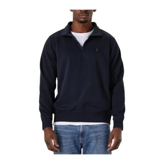 Butcher of Blue Army Half Zip Sweater - - Sweatshirts & Hoodies - Herren - Blau - 2XL