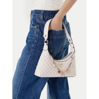 Guess Handtasche Guess Everlee HWEG86 79180 &Eacute;cru