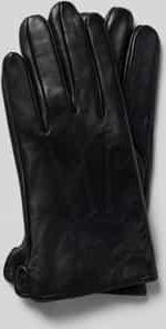 Eem Fashion Handschuhe aus echtem Leder mit kurzem Seitenschlitz