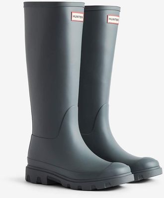Hunter Unisex Downpour hohe Gummistiefel in Blau