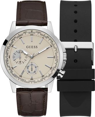 Guess Uhren - Quarz Analog Uhr Gbs Spec - Box Set - Gr. unisize - in Braun - f&uuml;r Damen