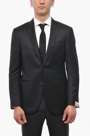 Corneliani Schurwoll-Blazer ACADEMY mit Spitzrevers Corneliani