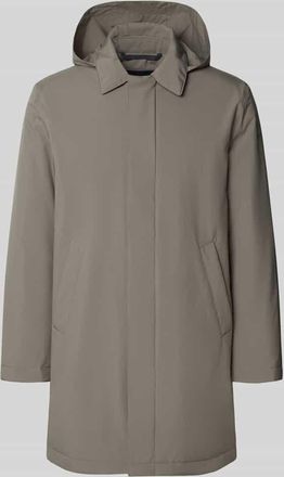 Marc O'Polo Regular Fit Funktionsmantel mit abnehmbarer Kapuze