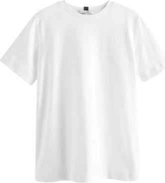 Next Next Femme T-Shirt Ras du Cou épais à Manches Courtes Blanc 38